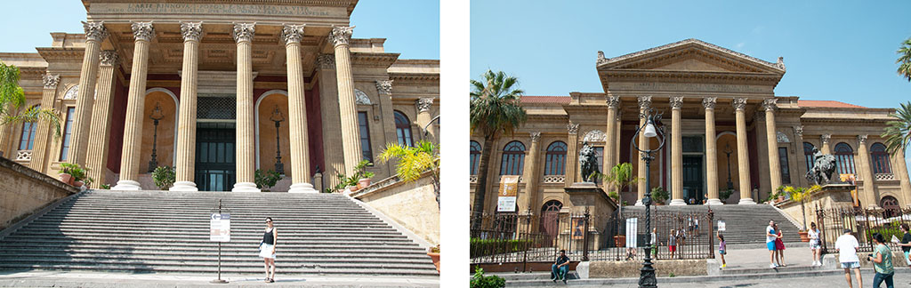 Πεφτει η νυχτα στο Παλερμο • travelscrapbook